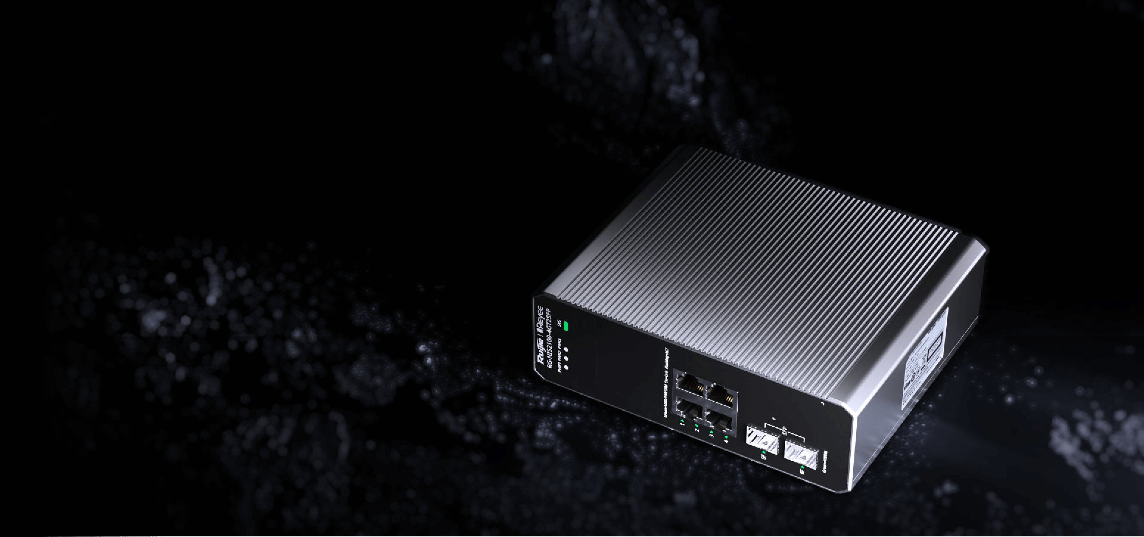 4口千兆工业交换机RG-NIS2100-4GT2SFP- 工业级交换机 - 锐捷睿易